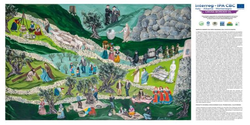 The Community Map of the Regional Park of the Olivo di Venafro | CROSS ...